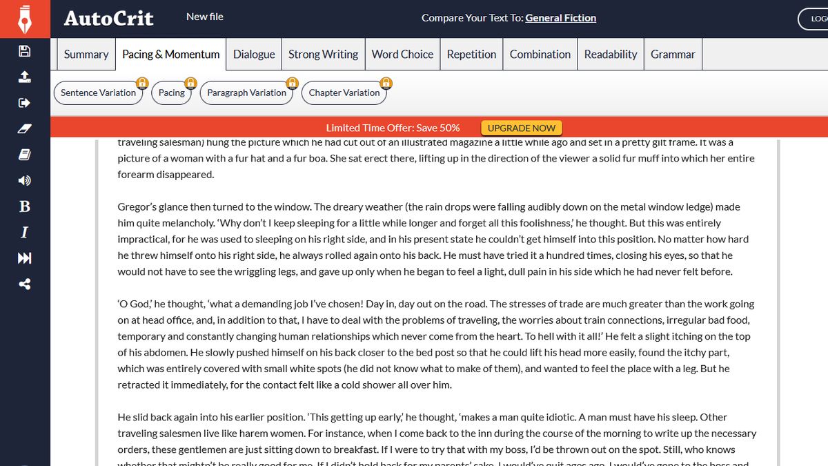 Autocrit writing tool review | TechRadar