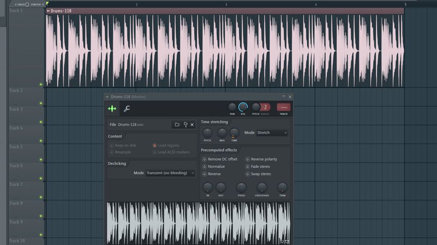 How to timestretch track parts to fit a new tempo for remixing | MusicRadar