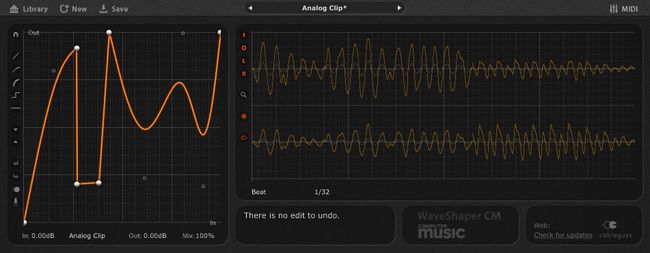 WaveShaper CM - FREE waveshaping distortion VST/AU effect from ...