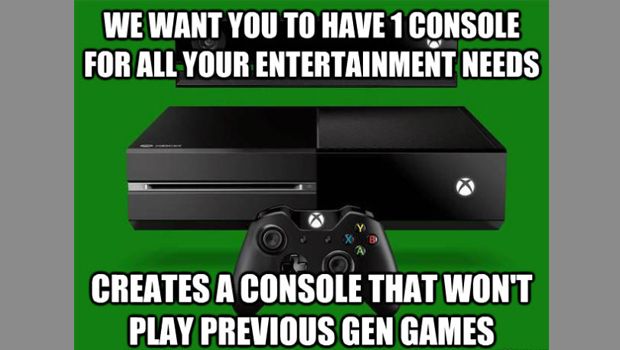 The Xbox One's announcement to release (in meme form) | GamesRadar+