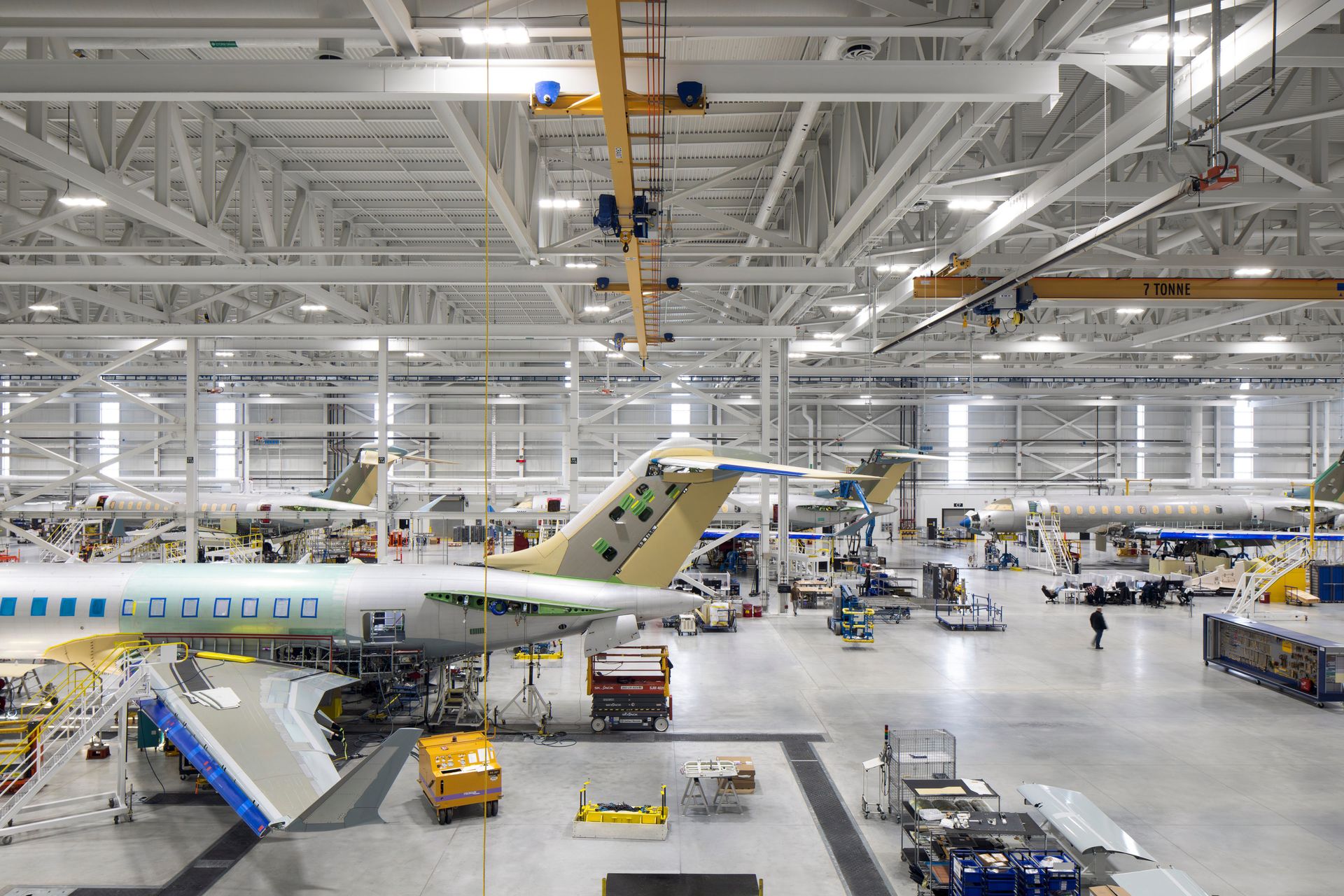 Inside Bombardier’s new jet manufacturing centre in Toronto | Wallpaper*