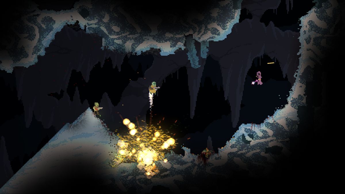 See a world built from 'physically simulated' pixels in Noita's lovely ...