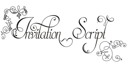 Font of the day: Invitation Script | Creative Bloq
