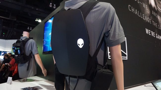 Alienware dishes on its virtual reality backpack | TechRadar