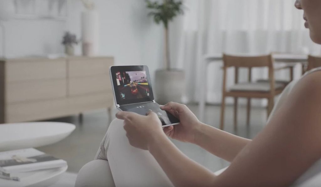 In Surface Duo, Microsoft teases a handheld Project xCloud gaming ...