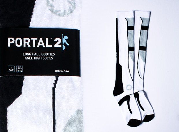Portal 2 socks combine the appeal of Portal and socks | GamesRadar+