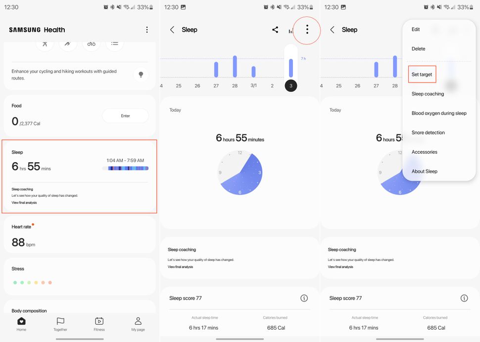 How to use sleep tracking on Samsung Galaxy Watch 5 and Watch 5 Pro ...