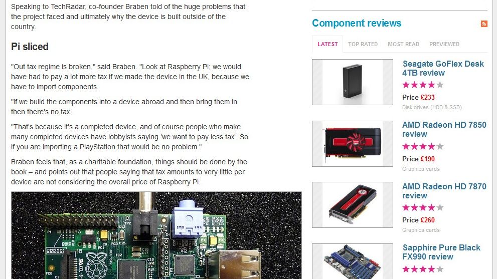 The lowdown on TechRadar's new look | TechRadar