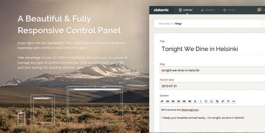 Create responsive sites easily with Statamic | Creative Bloq