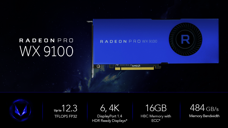AMD Brings Vega To Workstations With Radeon Pro WX9100, Radeon Pro SSG ...