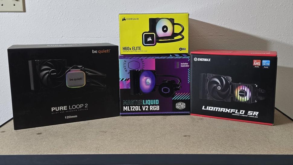 120mm AIO Roundup: Testing Be Quiet, Corsair, Cooler Master, and ...