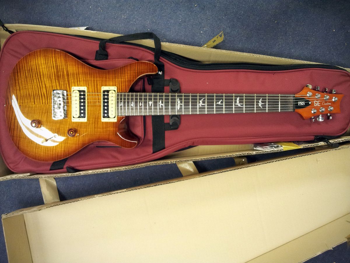 In pictures: PRS SE Custom 24 7-String unboxed | MusicRadar