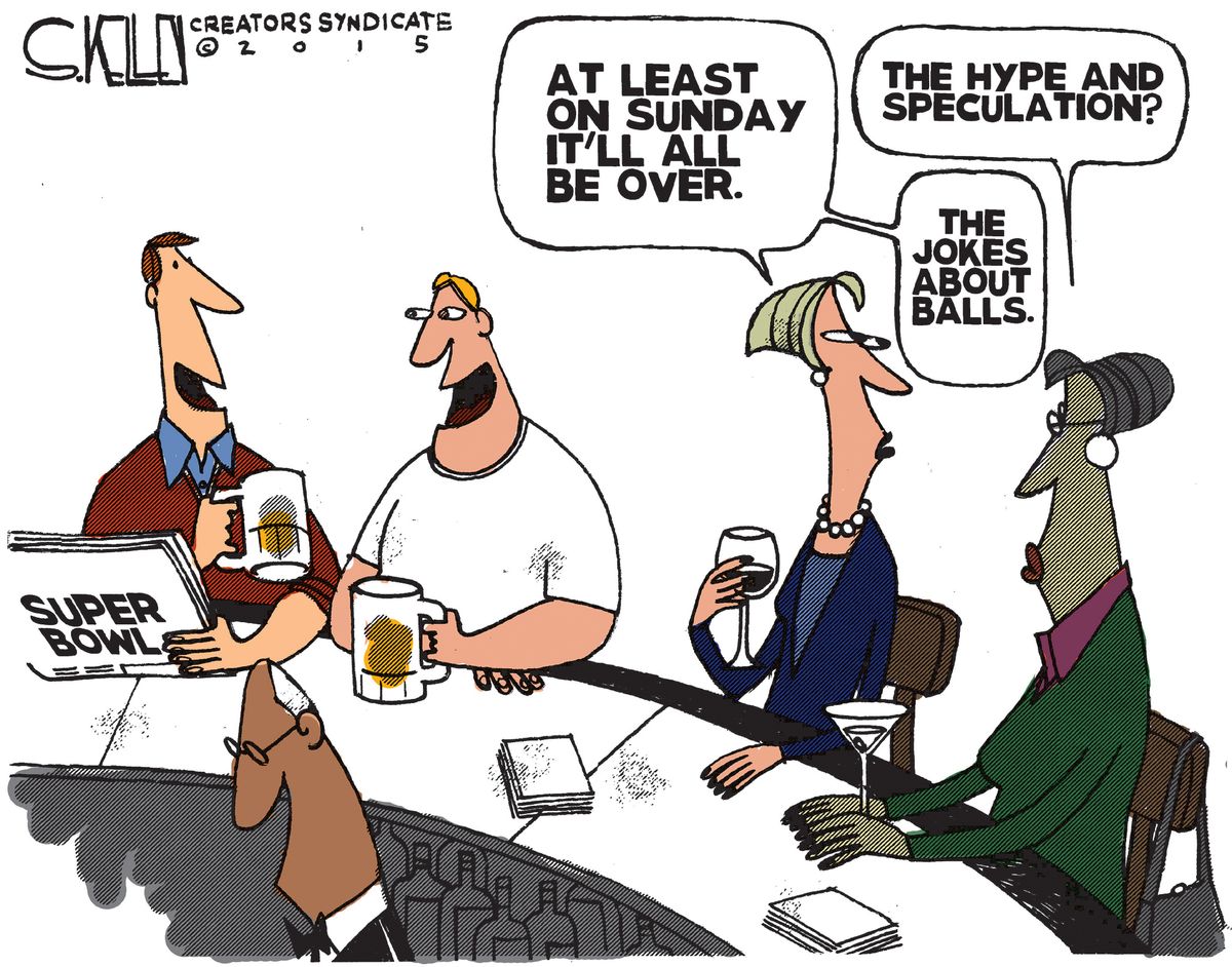 Editorial cartoon sports NFL Patriots Super Bowl | The Week