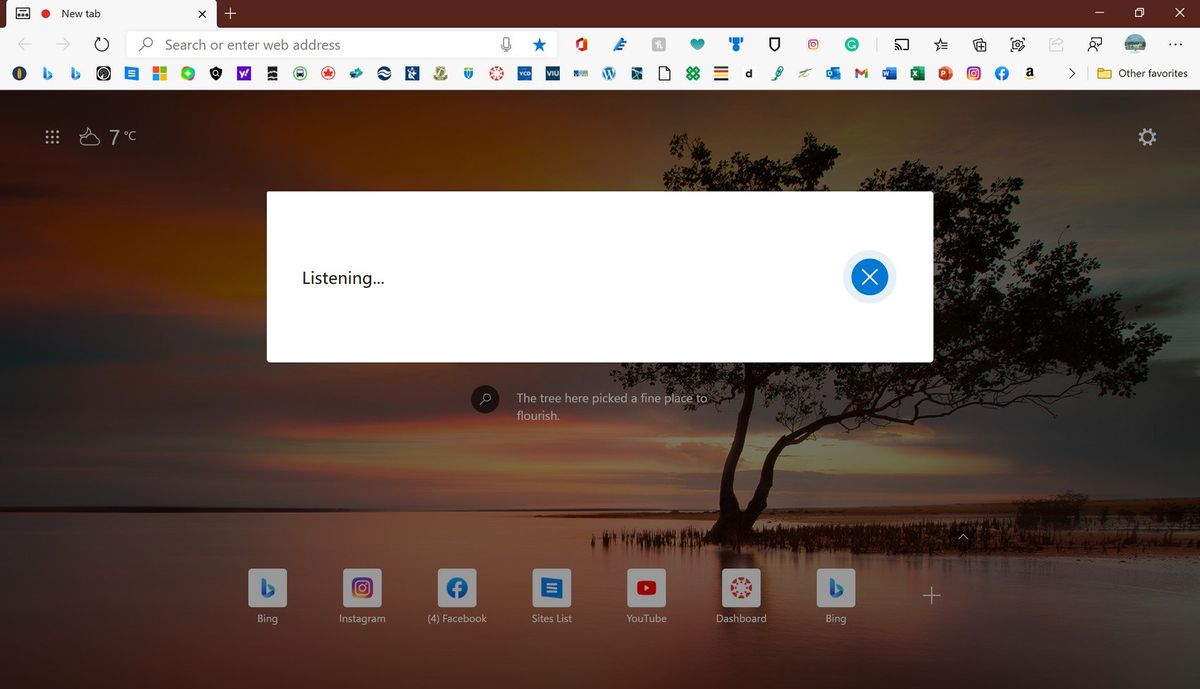 Microsoft Edge gains 'search by voice' option for some people | Windows ...