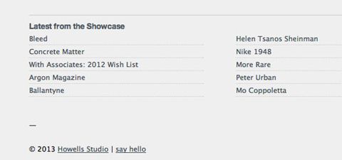 20 great examples of website footer design | Creative Bloq