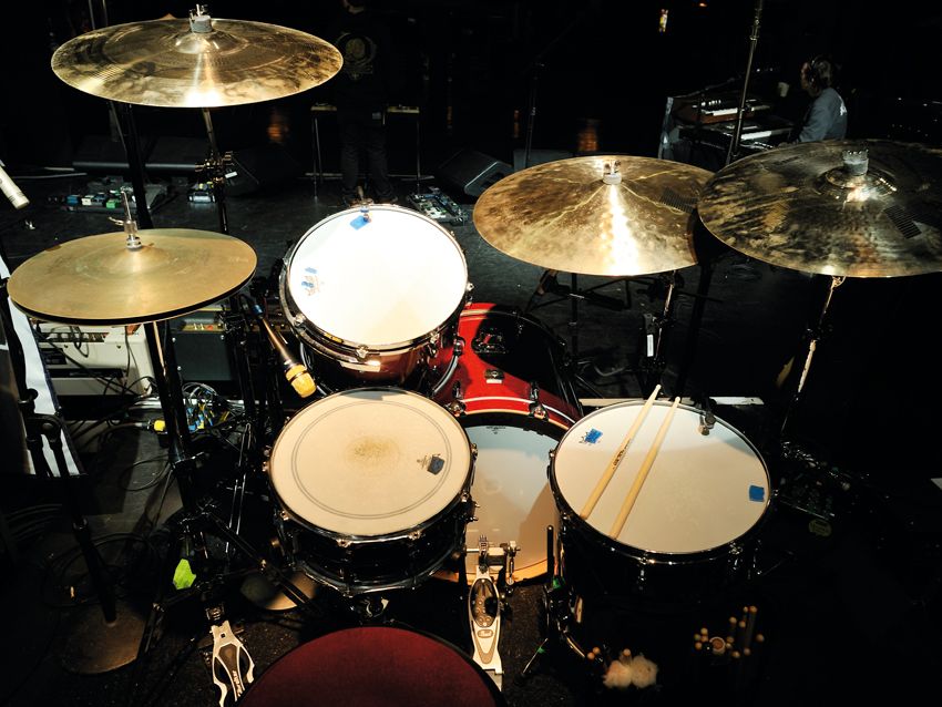 Drum kits of the pros: stars' live and studio drum setups in pictures ...