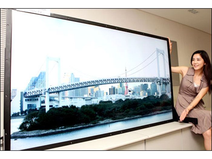 Samsung shows off ultra definition LCD TV | TechRadar Samsung shows off ultra definition LCD TV | TechRadar