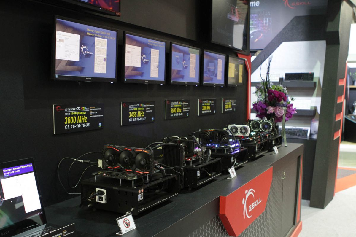 G.Skill Brought Its Blazing Fast DDR4-4800 To Computex | Tom's Hardware