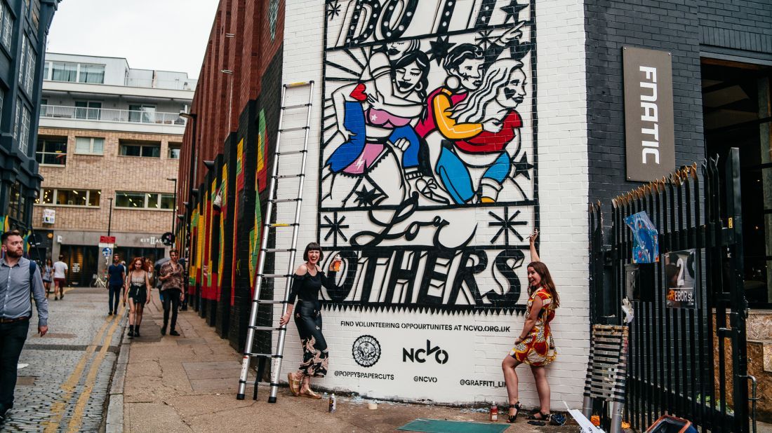 London's largest ever papercut art hits the streets | Creative Bloq