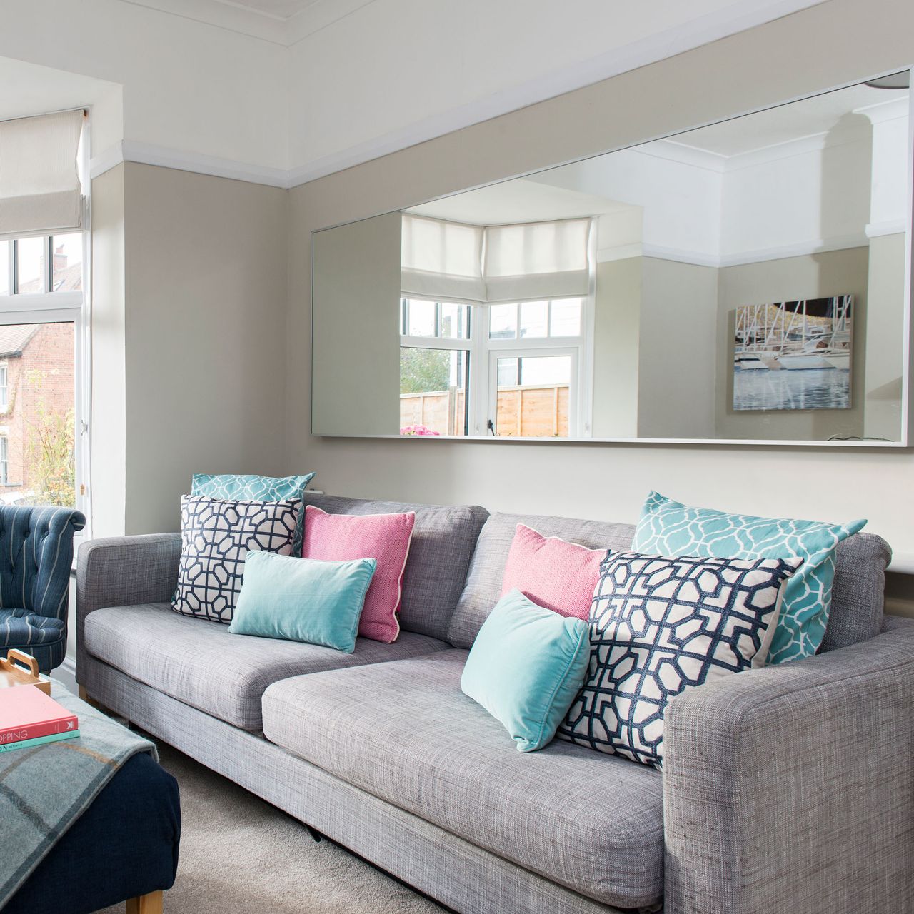 Living room mirror ideas to inspire any size sitting room | Ideal Home