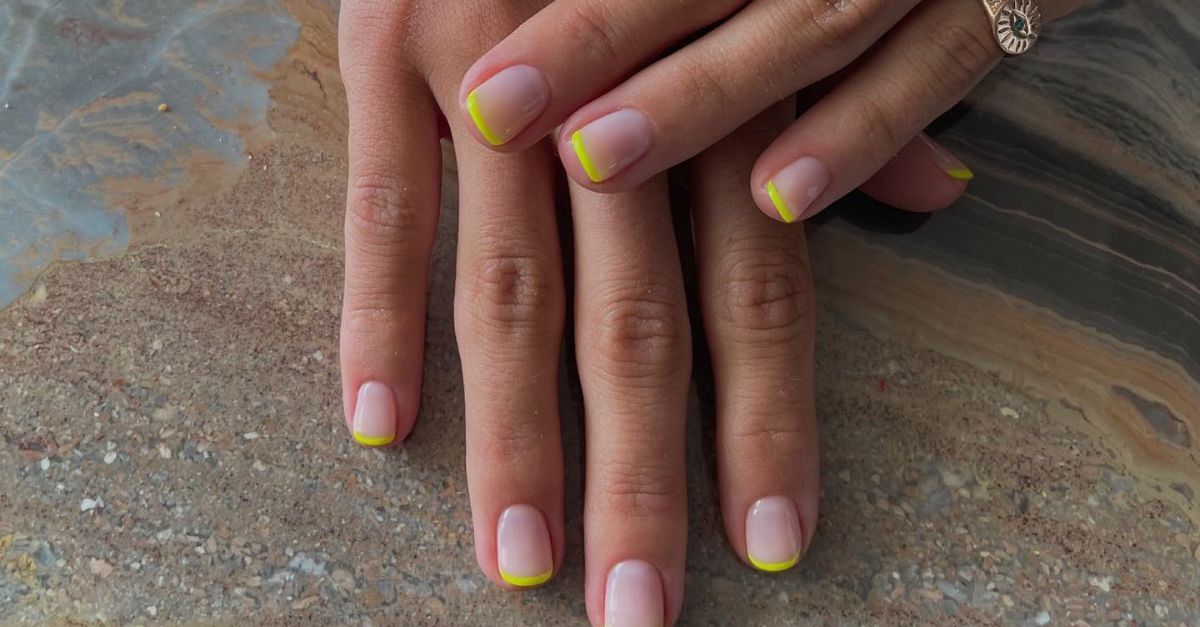 The 32 Best Colourful French-Manicure Ideas to Try in 2024 | Who What ...