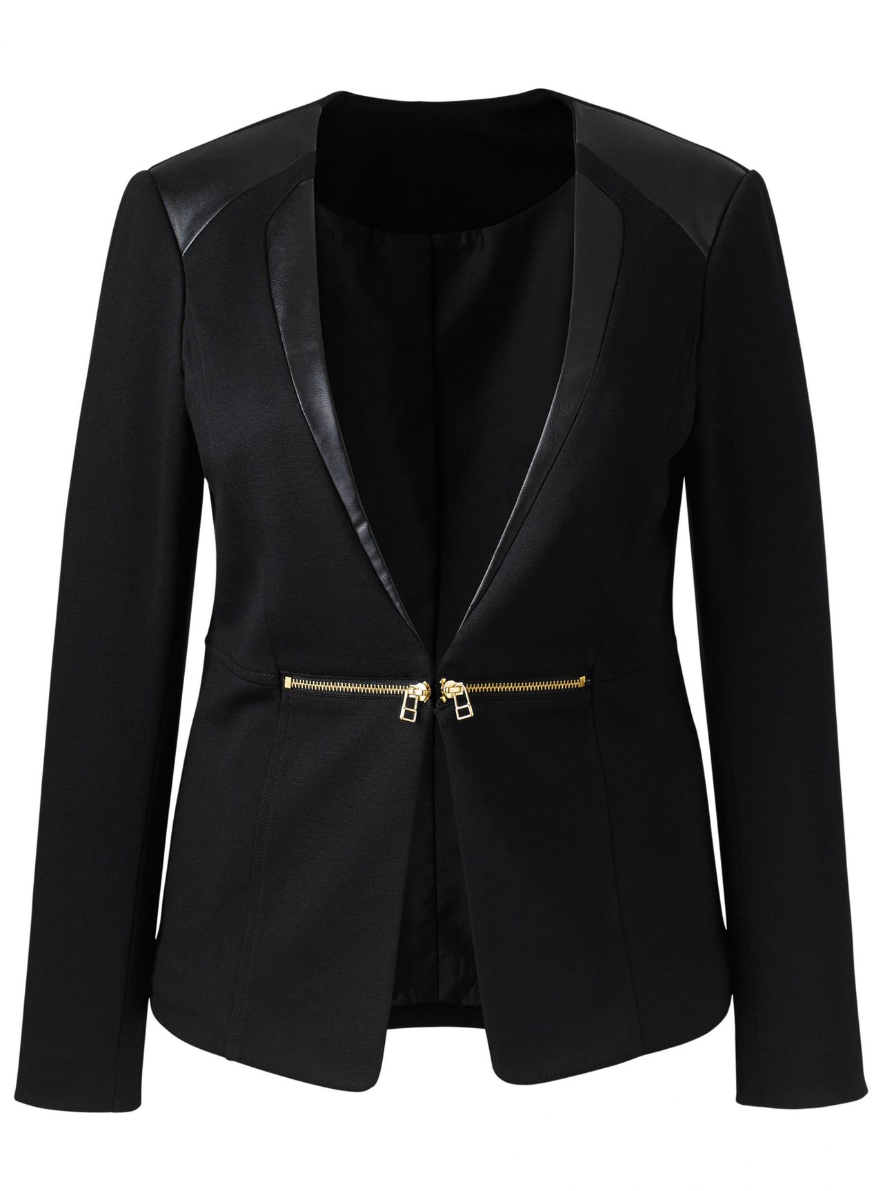 Black Jackets: The Ultimate Figure Flatterer | Woman & Home