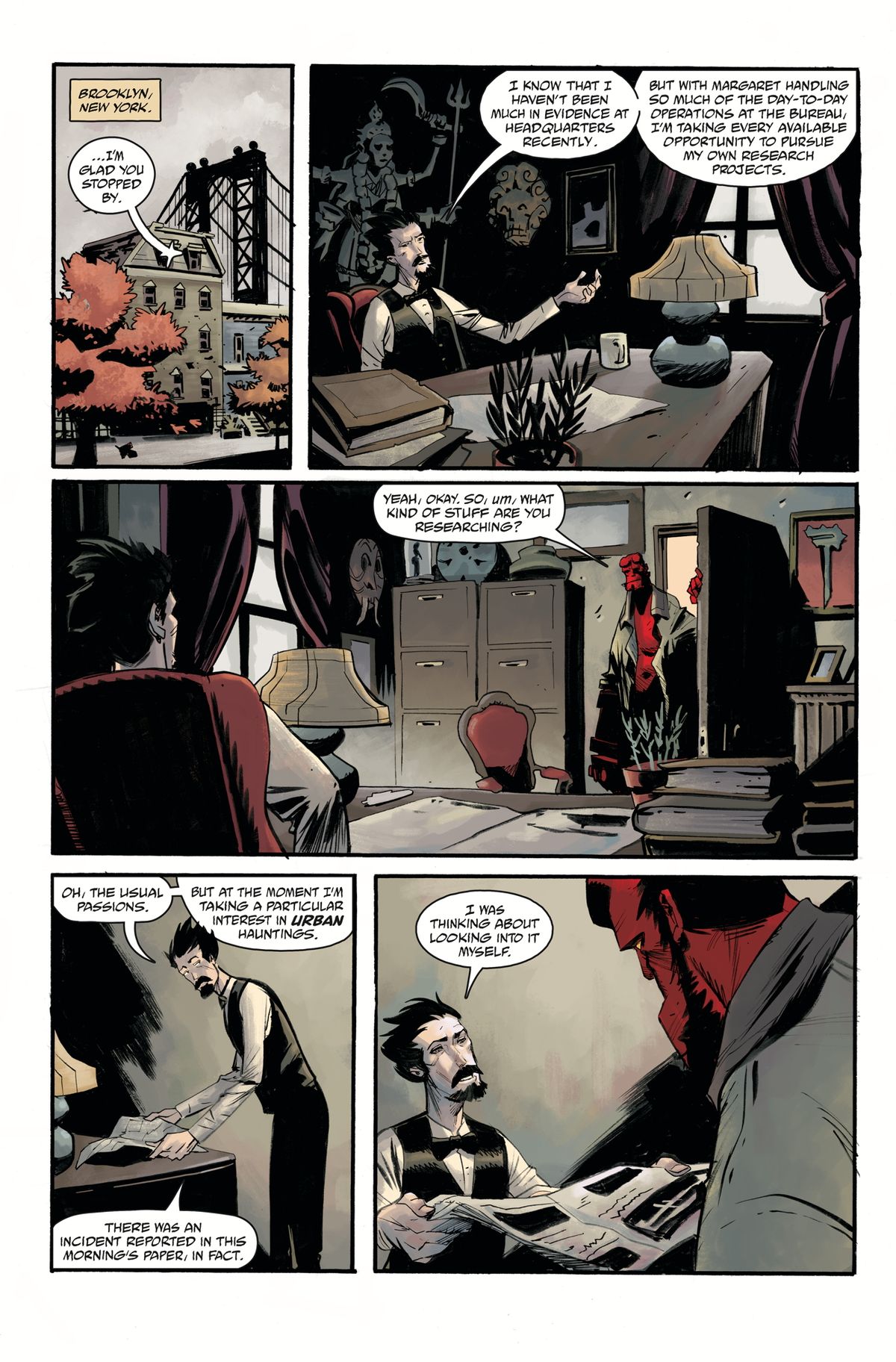 Hellboy reunites with his dad in Forgotten Lives preview | GamesRadar+