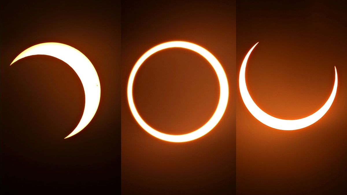 Annular solar eclipse 2024 delights with stunning 'ring of fire ...