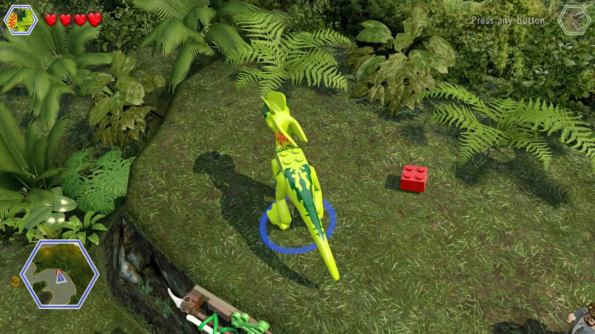Red Bricks in Jurassic World - Lego Jurassic World Red Brick locations ...