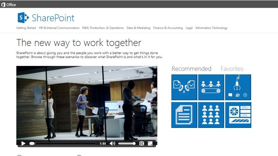 Microsoft pushes SharePoint with user website | TechRadar