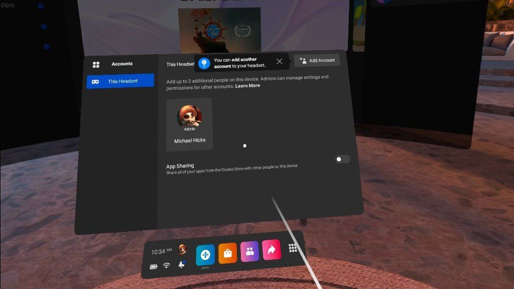How to use multiple accounts and app sharing on the Oculus Quest 2 | Android Central
