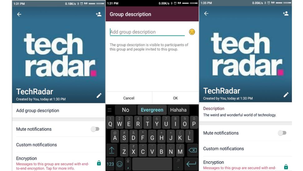 Whatsapp Beta Now Experimenting Group Descriptions On Android