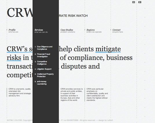 22 great examples of website navigation | Creative Bloq