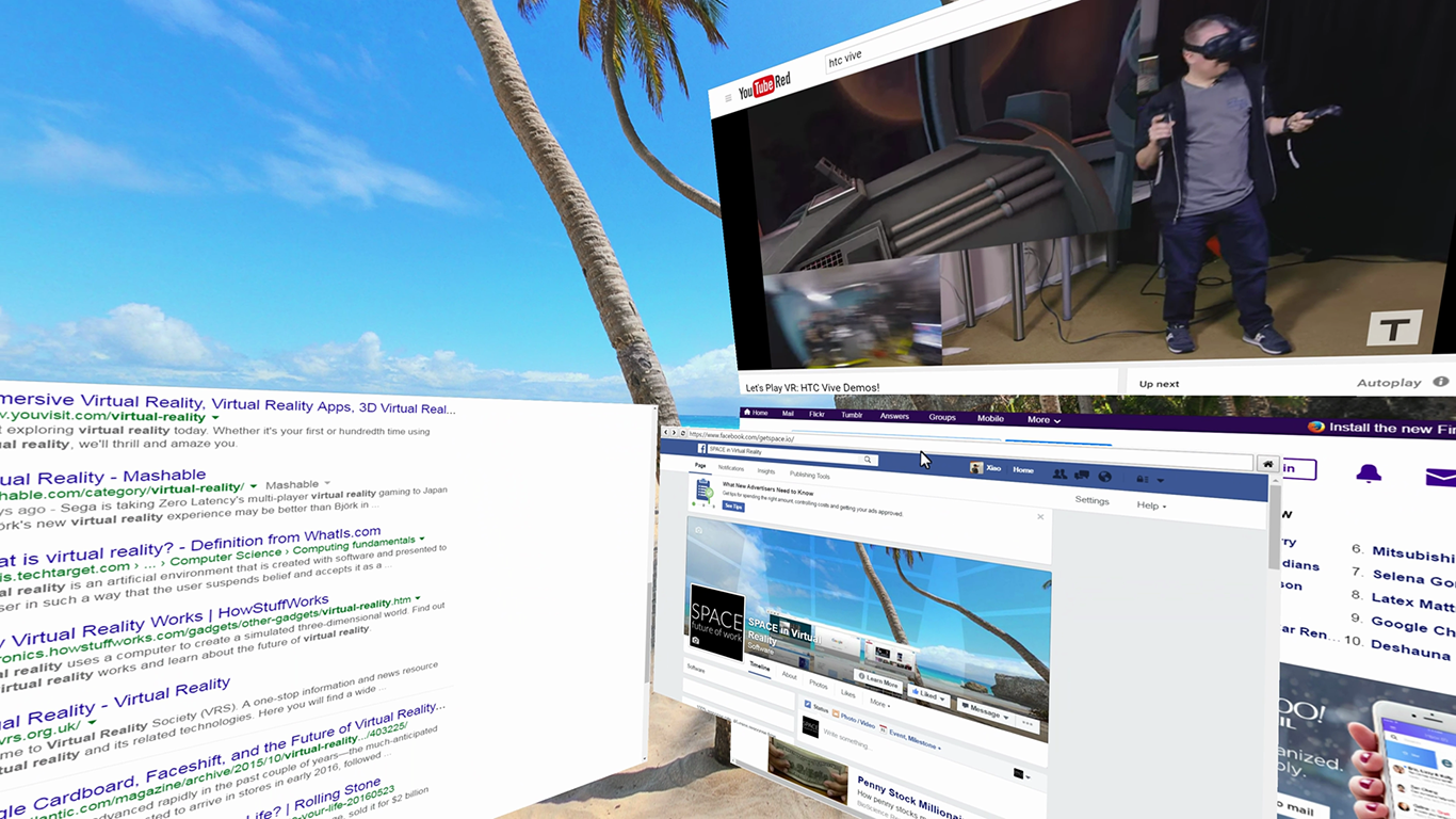 Virtual Reality Gets More Productive As 'Space' Brings Multitasking To ...
