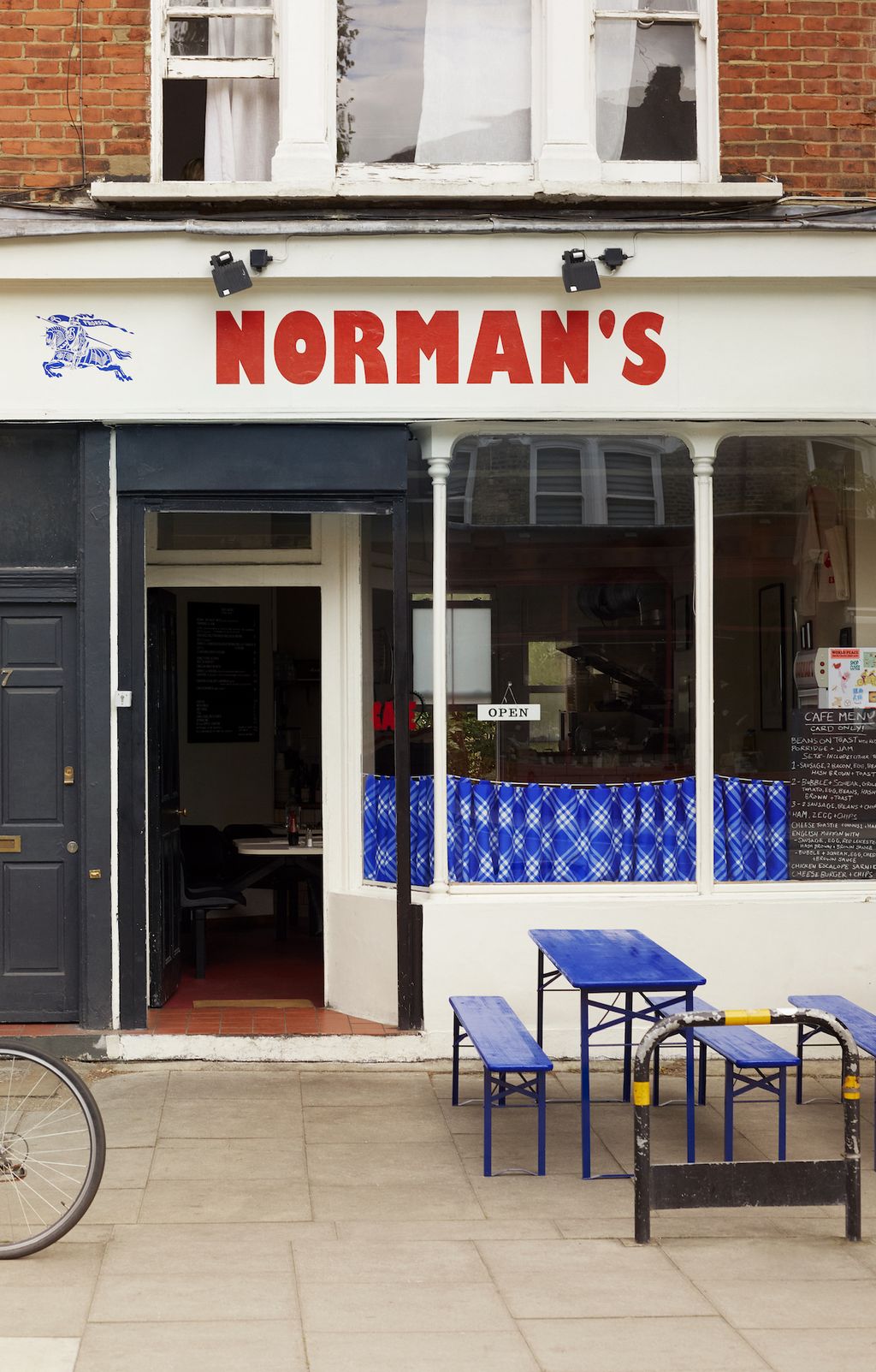 Burberry takes over London café Norman’s | Wallpaper*