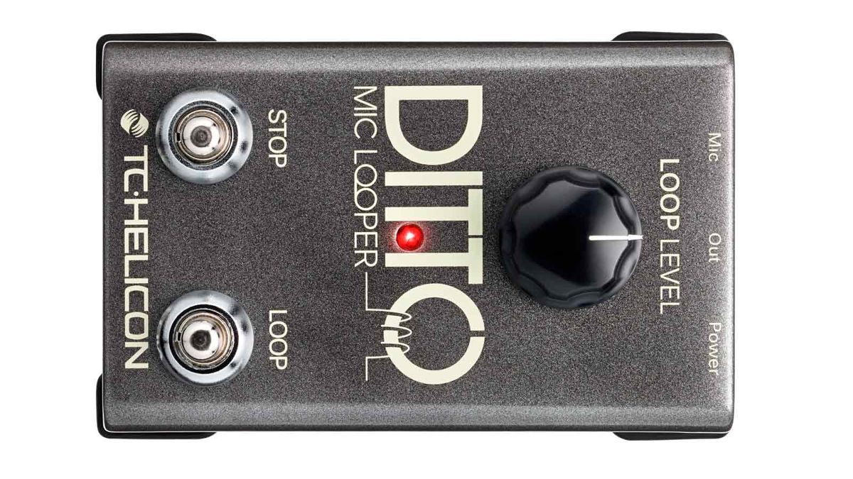NAMM 2015: TC-Helicon's Ditto Mic Looper brings you Simple Overdubs ...