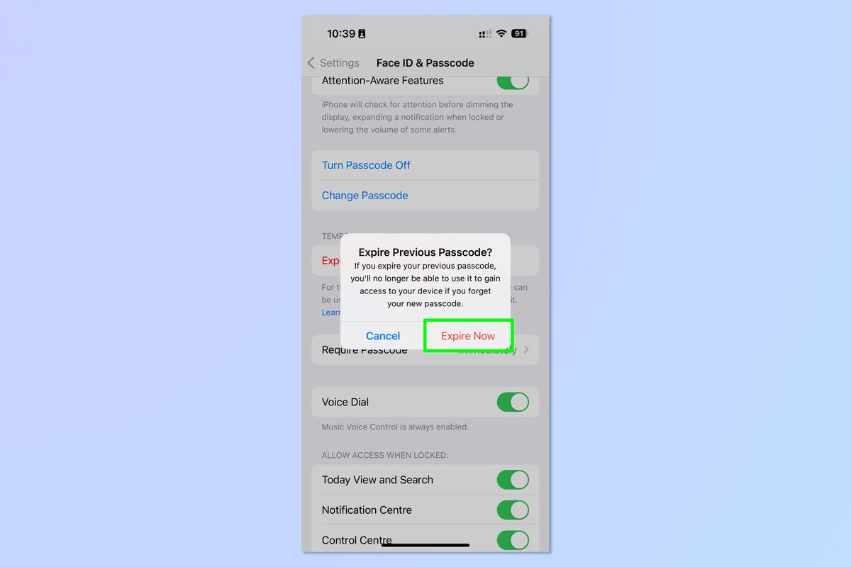 How to expire old passwords on iPhone and keep your device safe | Tom's ...