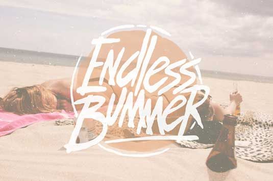 Font of the day: Endless Bummer | Creative Bloq