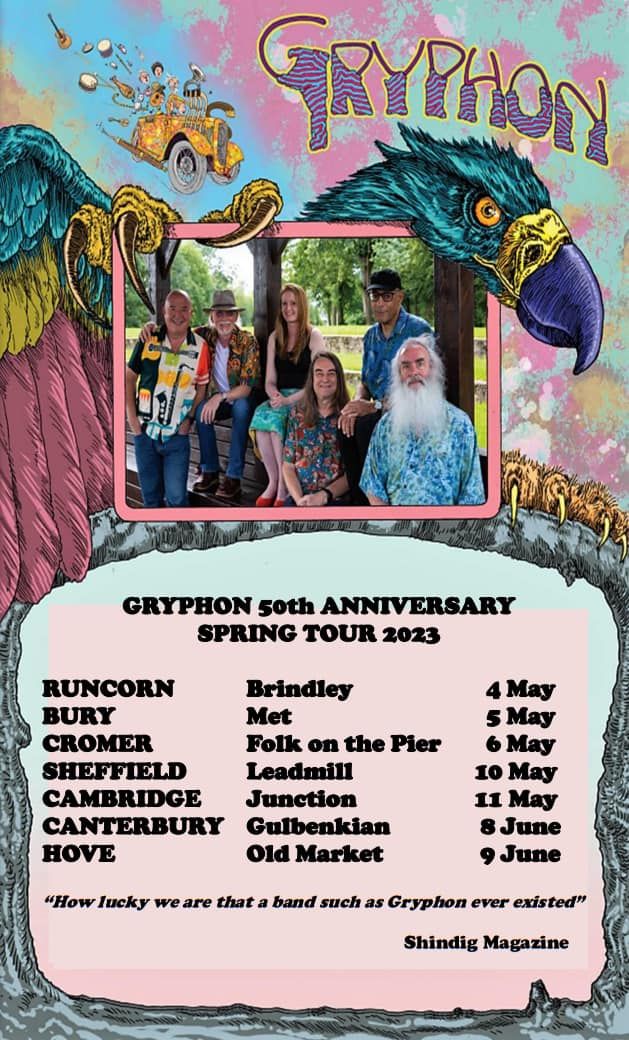 Gryphon announce live dates to celebrate 50th anniversary | Louder