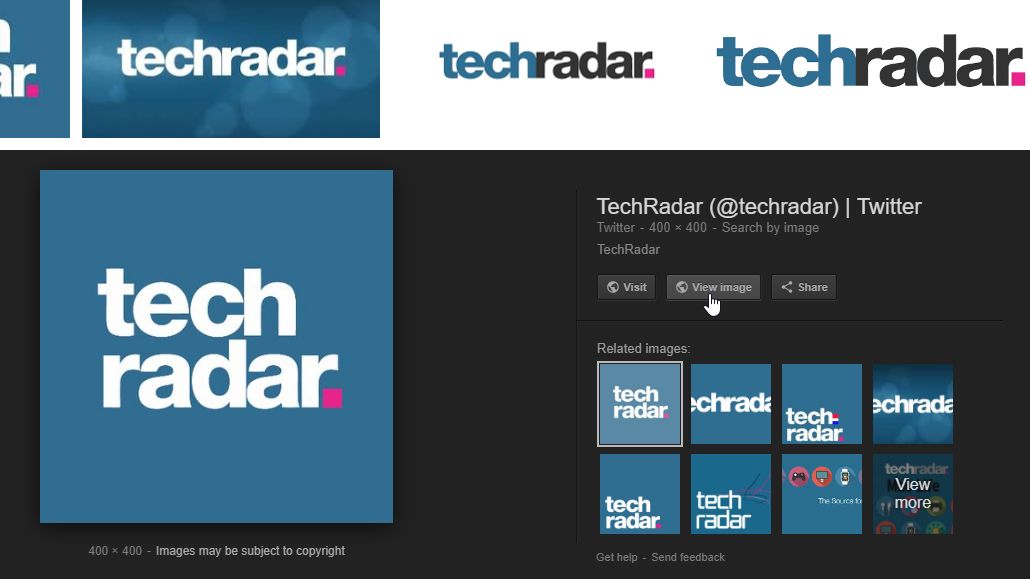 How to get Google's 'View image' link back | TechRadar