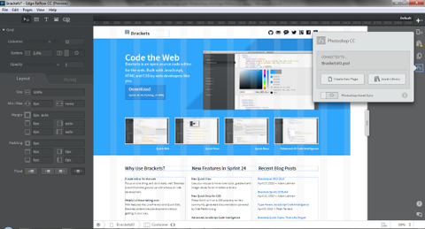 Design websites at speed with Photoshop and Edge Reflow | Creative Bloq