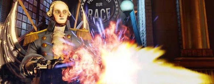 Bioshock Infinite's Motorised Patriot is evil robot George Washington ...