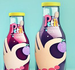 Petit juice branding is naturally wonderful | Creative Bloq