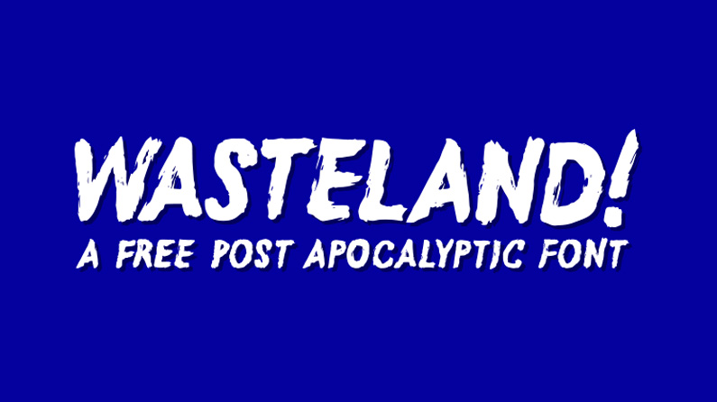 Font of the day: Wasteland | Creative Bloq