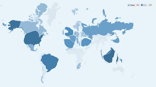 Twitter map showcases power of Node.js | Creative Bloq