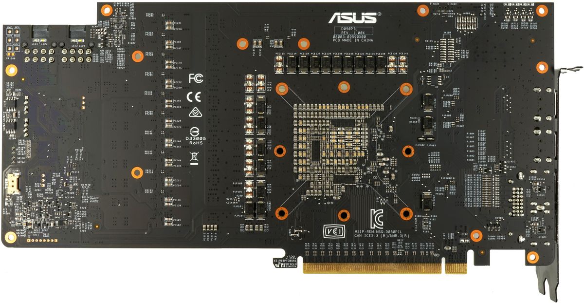 Asus ROG Strix Radeon RX Vega 64 8GB OC Edition Board & Power Supply