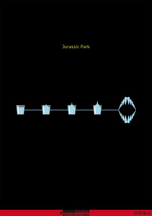 Movie posters created through iconic soundbites | Creative Bloq