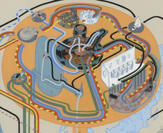 Classic movies mapped out in style | Creative Bloq