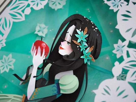 Movie scenes recreated with paper cut-outs | Creative Bloq