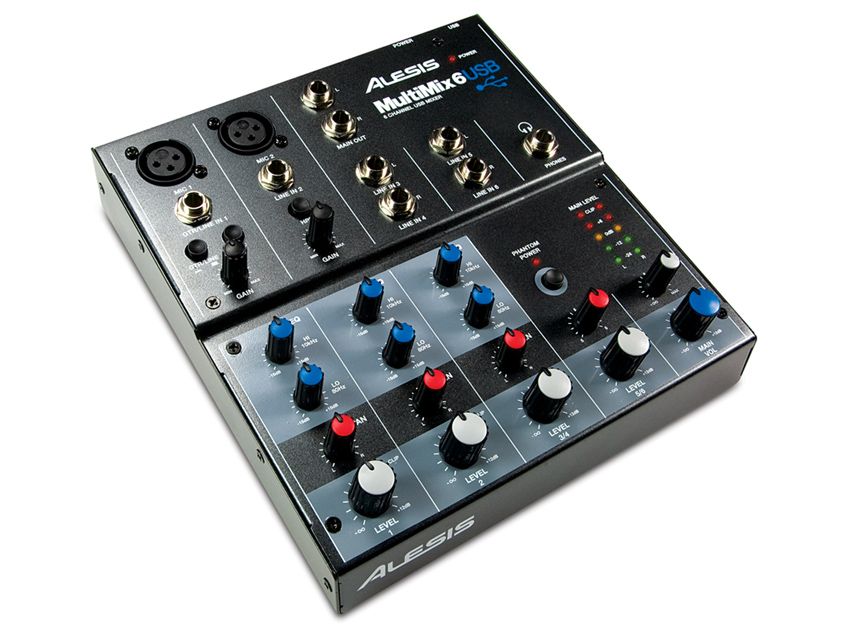 NAMM 2010: Alesis announces MultiMix 6 USB mixer | MusicRadar